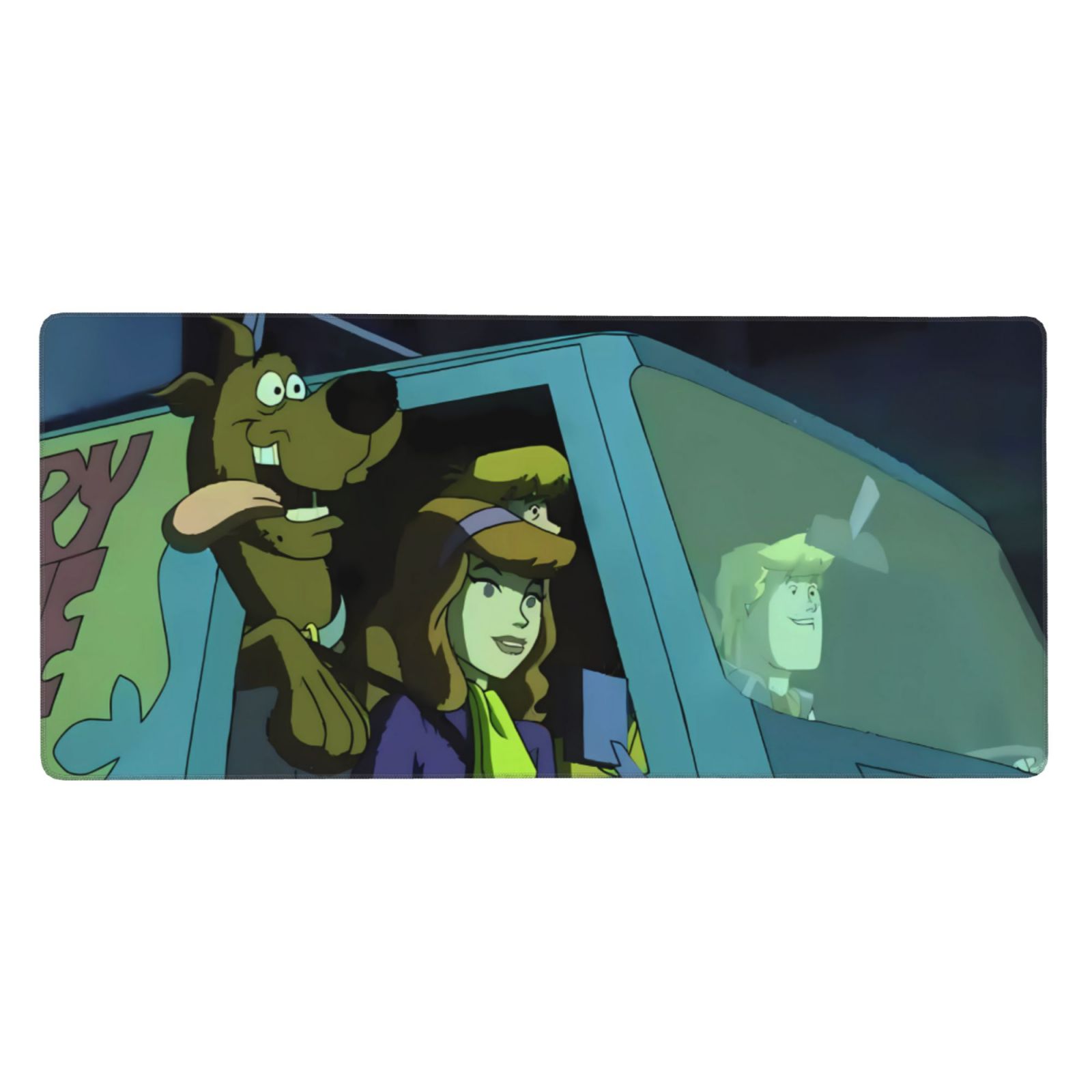 Japuie Scooby-Doo Print Extended Gaming Mouse Pad 16x35.5in, Keyboard ...