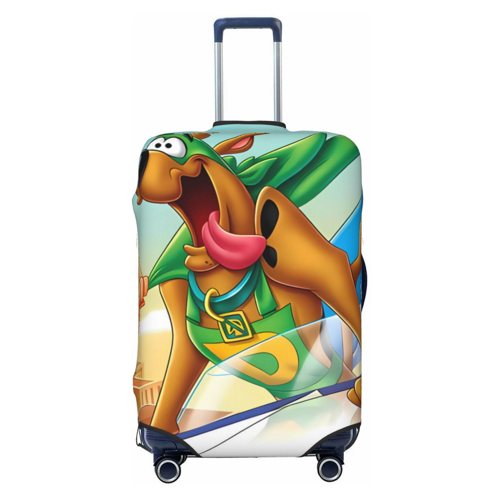 Japuie Scooby-Doo Print Luggage Suitcase Cover Protector, Elastic ...