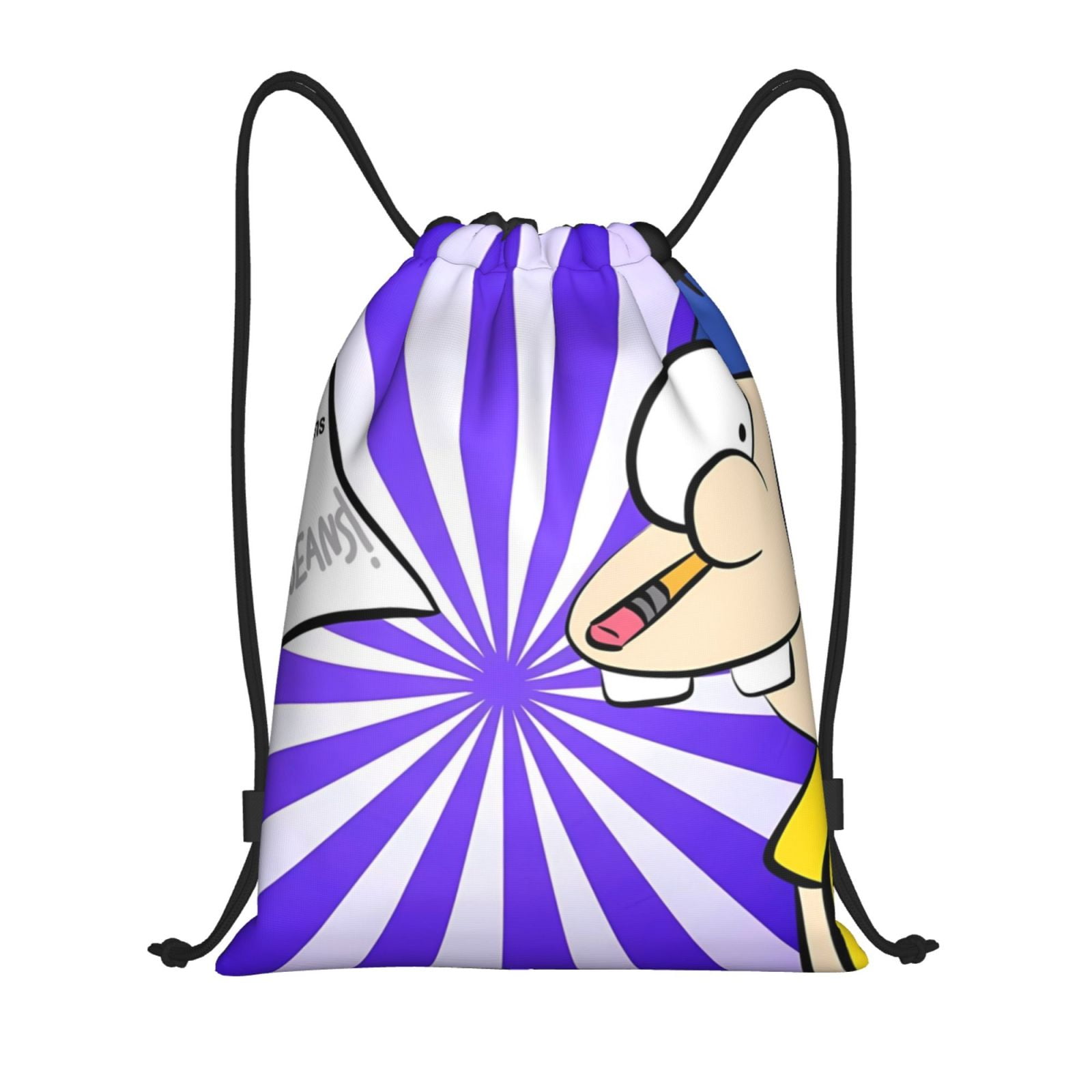 Japuie Sml Jeffy Print Drawstring Backpack,Drawstring Bags, Draw String ...