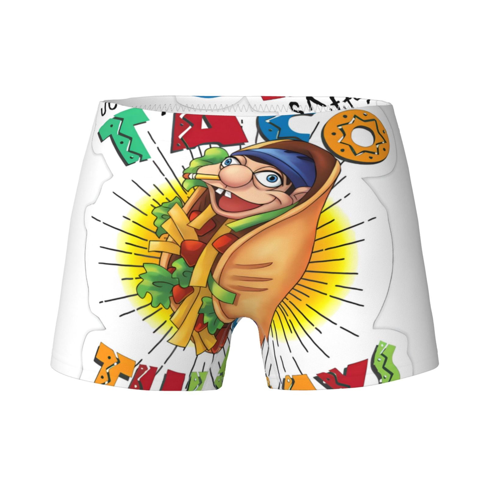 Japuie Sml Jeffy Print Women's Cotton Boxer Briefs Underwear,Kids Boxer ...