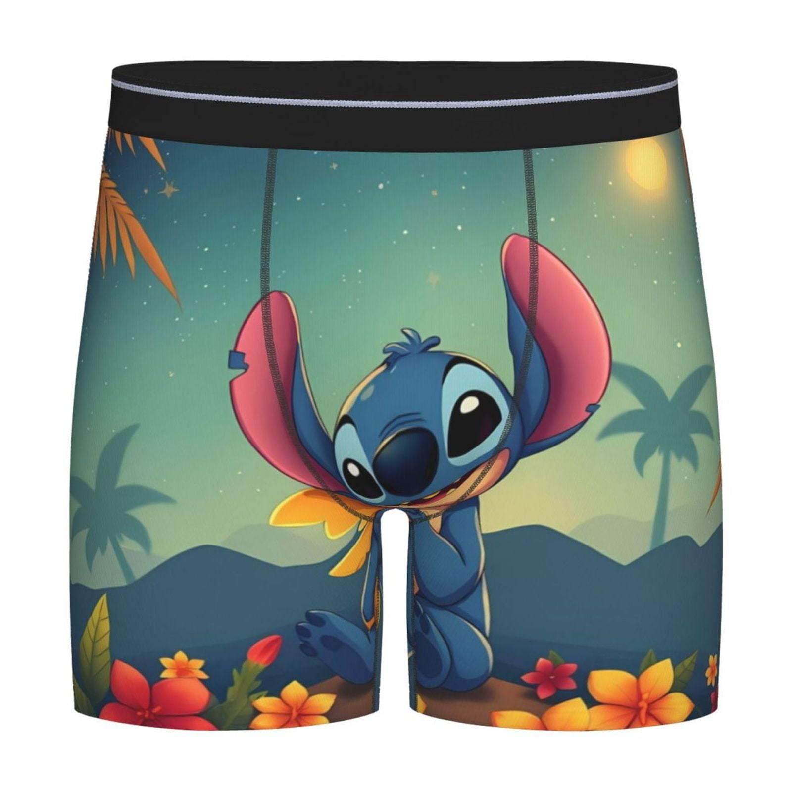 Japuie Stitch Print Boxer Briefs for Men,Tagless Underwear for Men,Men ...