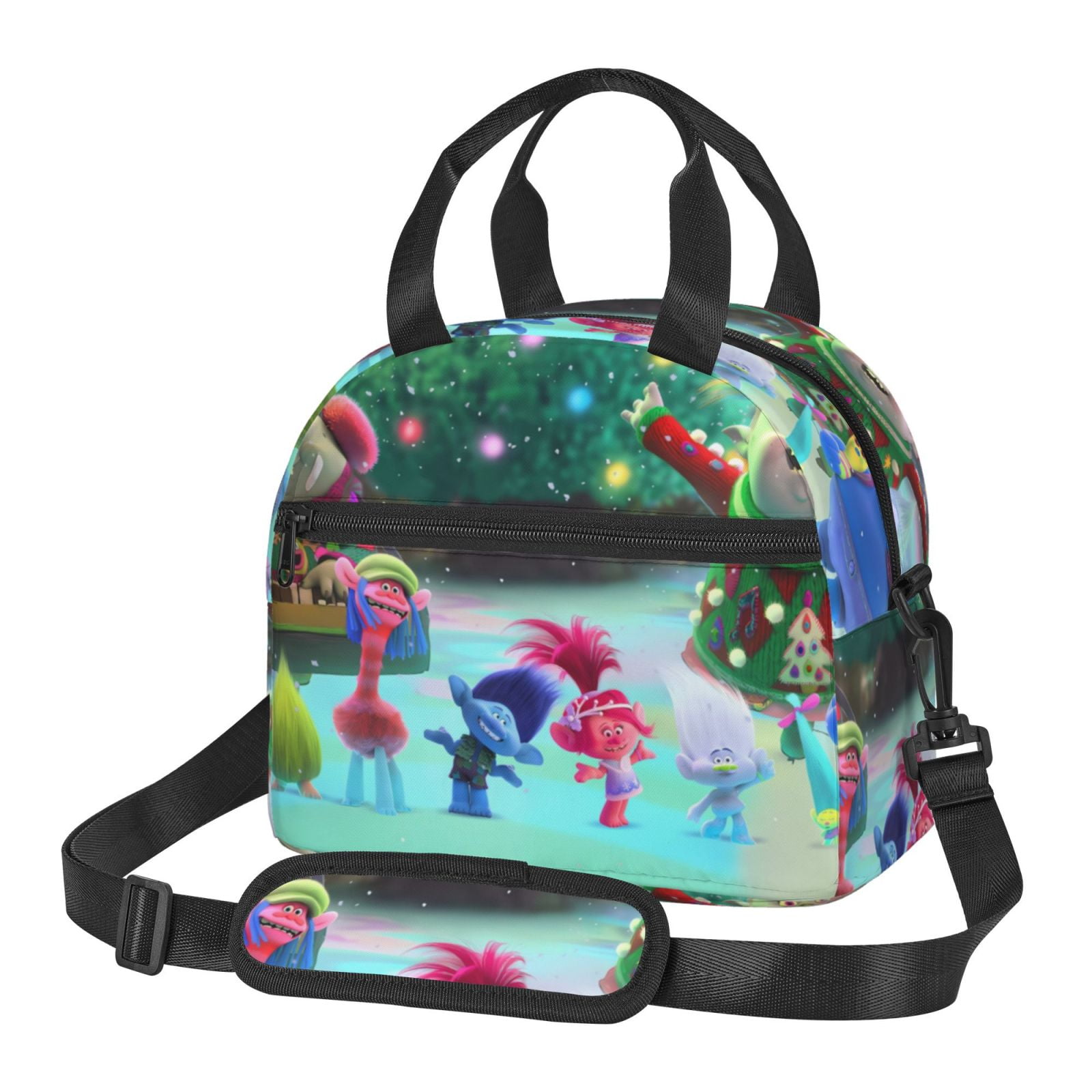 Japuie Trolls Band Together Print Insulated Lunch Bag for Women Men ...