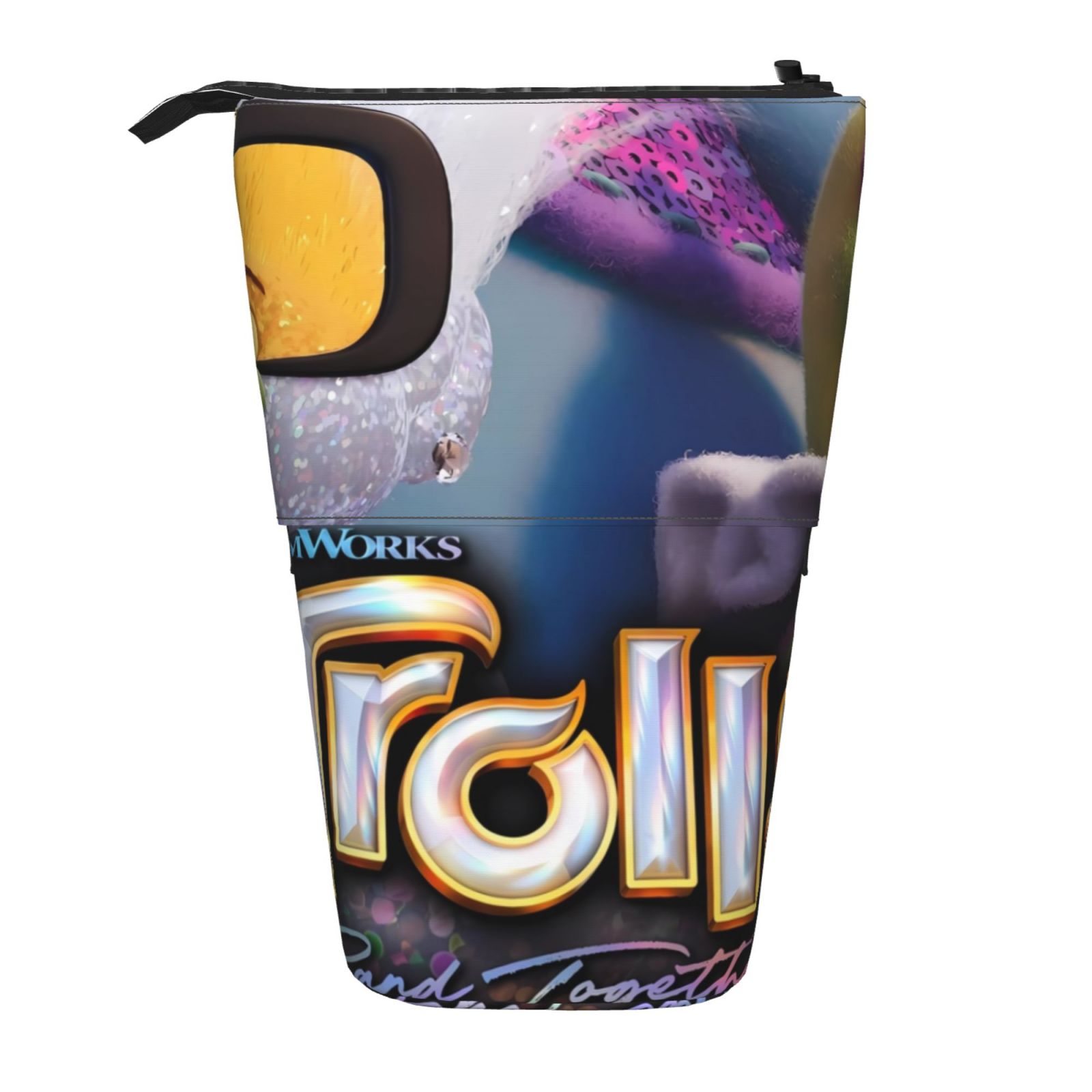 Japuie Trolls Band Together Print Telescopic Pencil Case, Stand-up ...