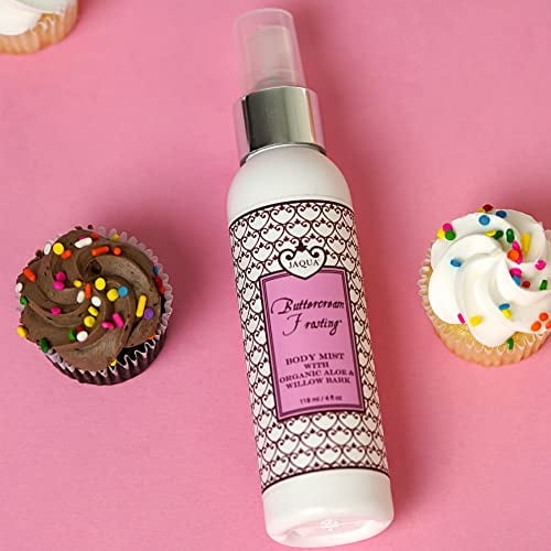 Jaqua Sweet Cream Verbena Hydrating Body Mist with Organic Aloe ...