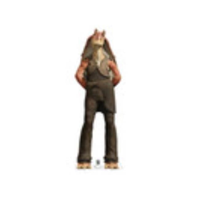 Cardboard People Jar Jar Binks Life Size Cardboard Cutout Standup ...