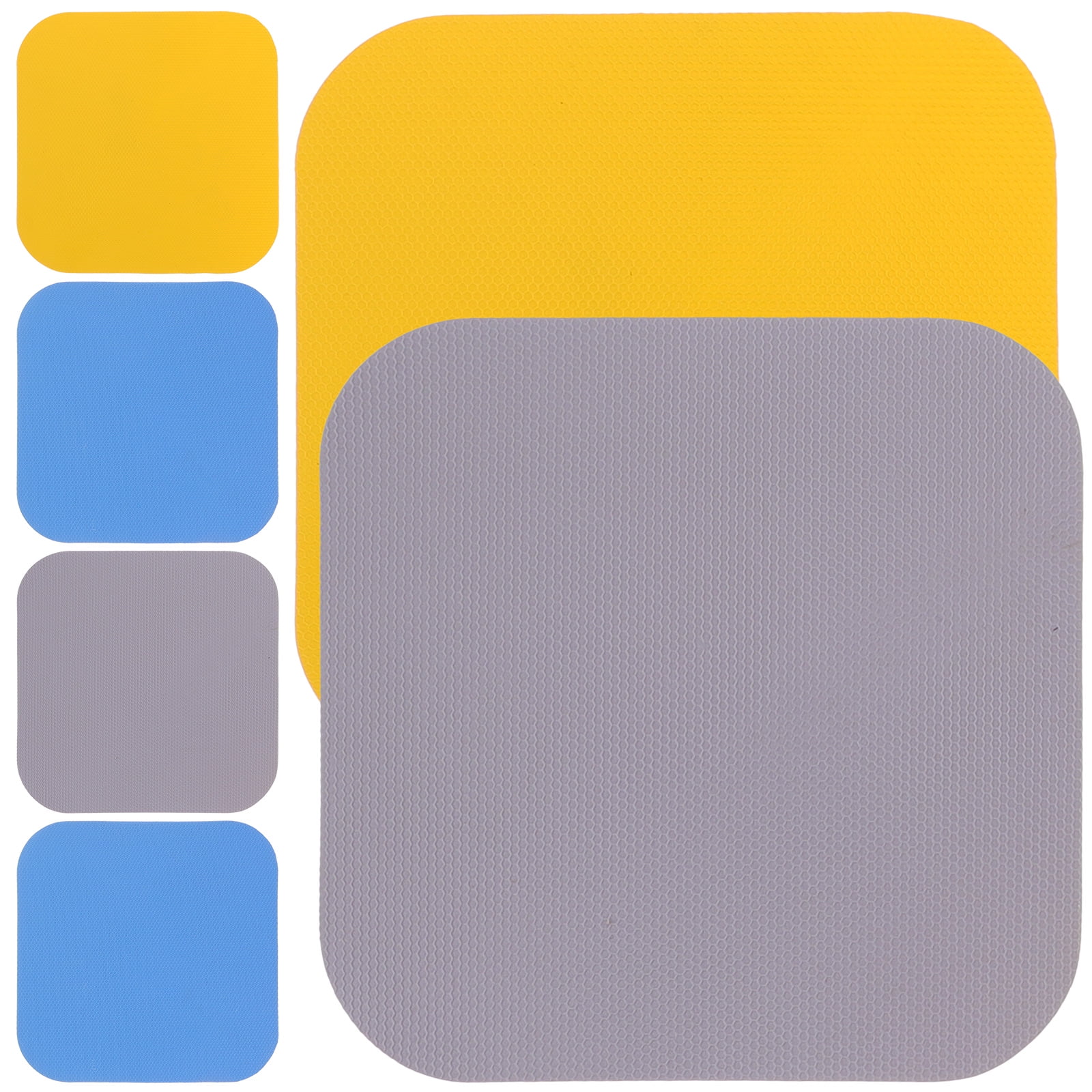 Jar Opener Grips Pads Rubber Bottle Opening Mat Can Gripper Household ...