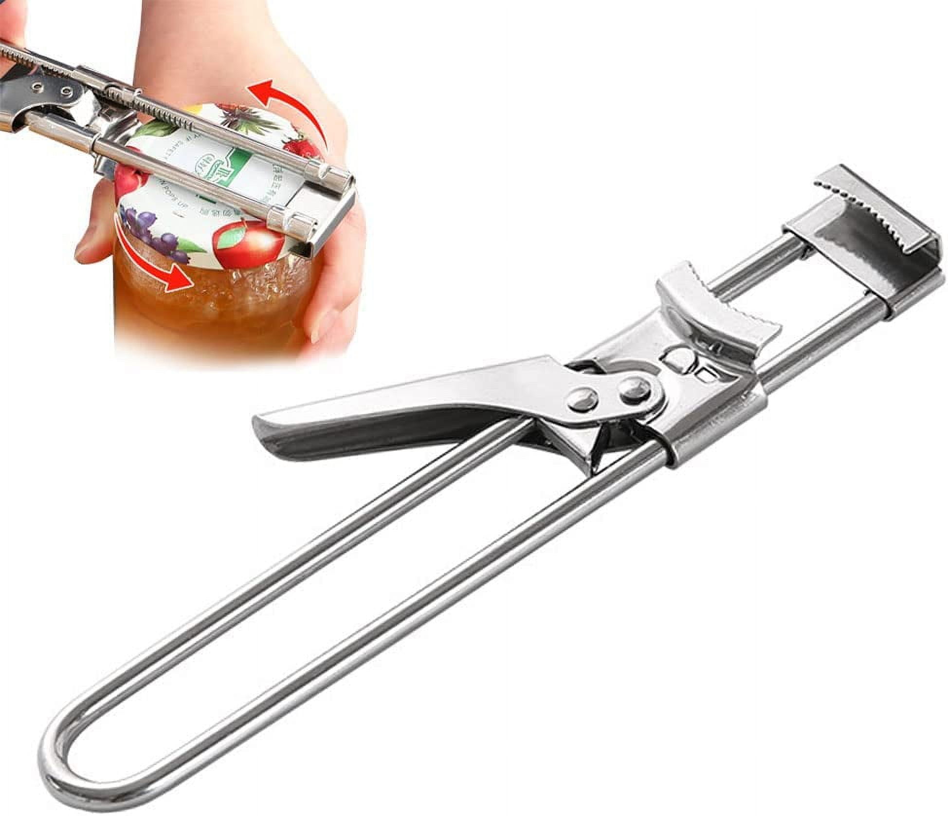 Suuchh Jar Opener for Weak Hands, Adjustable Stainless Steel Lid ...