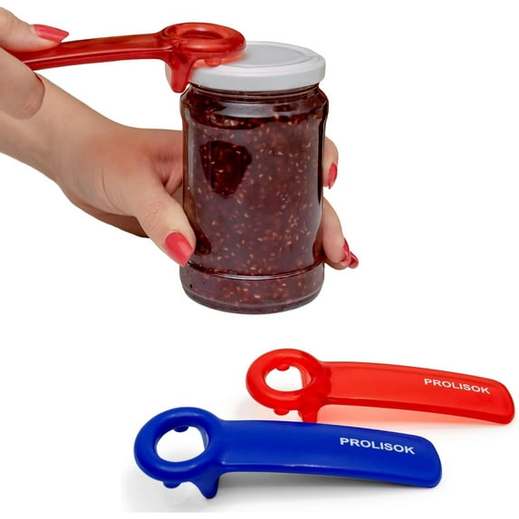 Jar Opener for Seniors with Arthritis, Plastic Jar Lid Opener for Weak ...