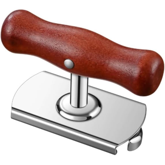 Jar Opener with Comfort Wooden Handle - Multi-Size Lid Remover for Weak ...