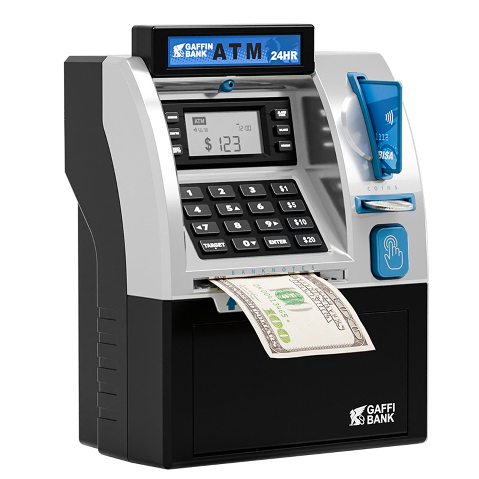 Jar Smart ATM Machine with Secure Password and Smart Card Counting ...