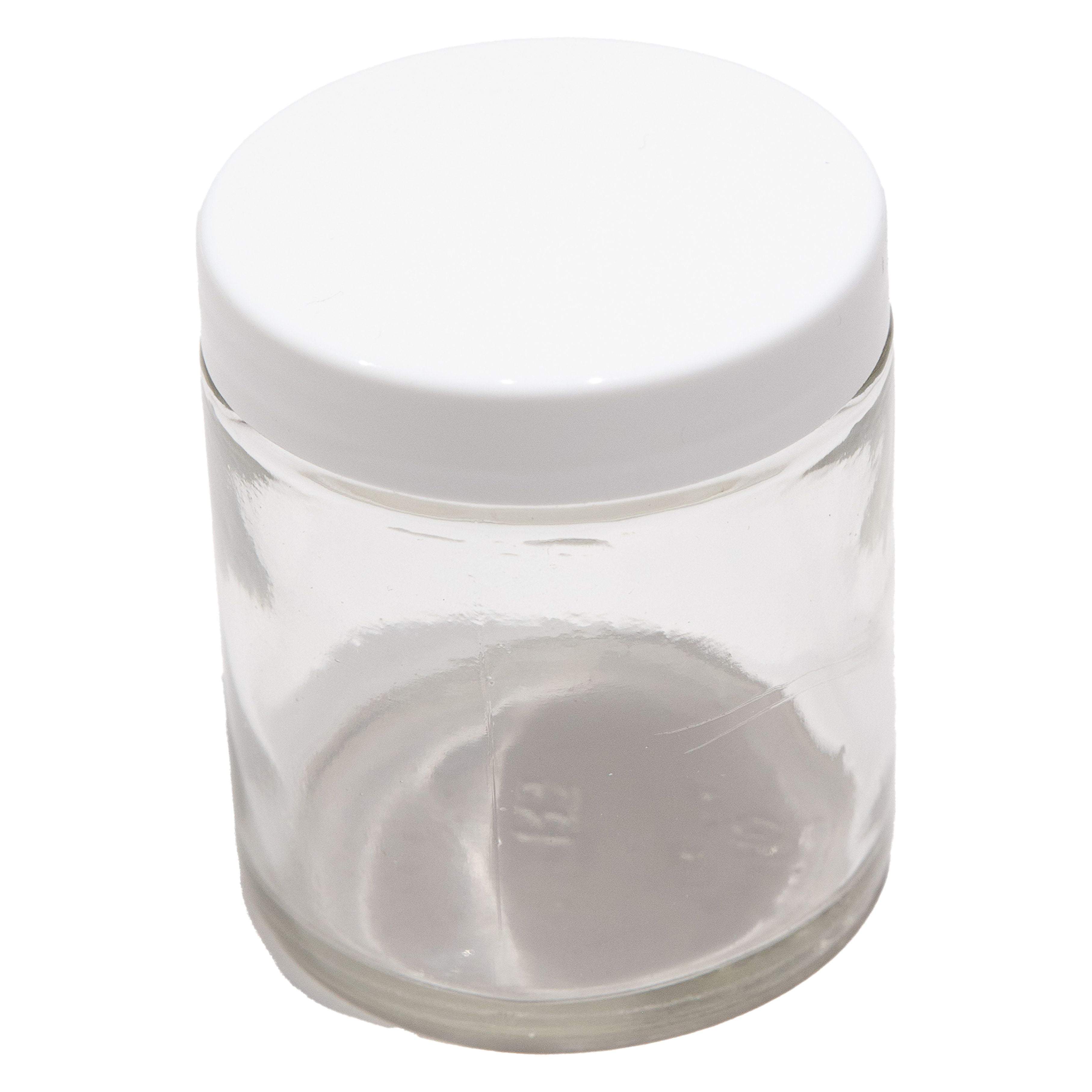 Jar - Specimen Jar, Flint Glass, 4oz capacity with 58/400 neck and foam ...