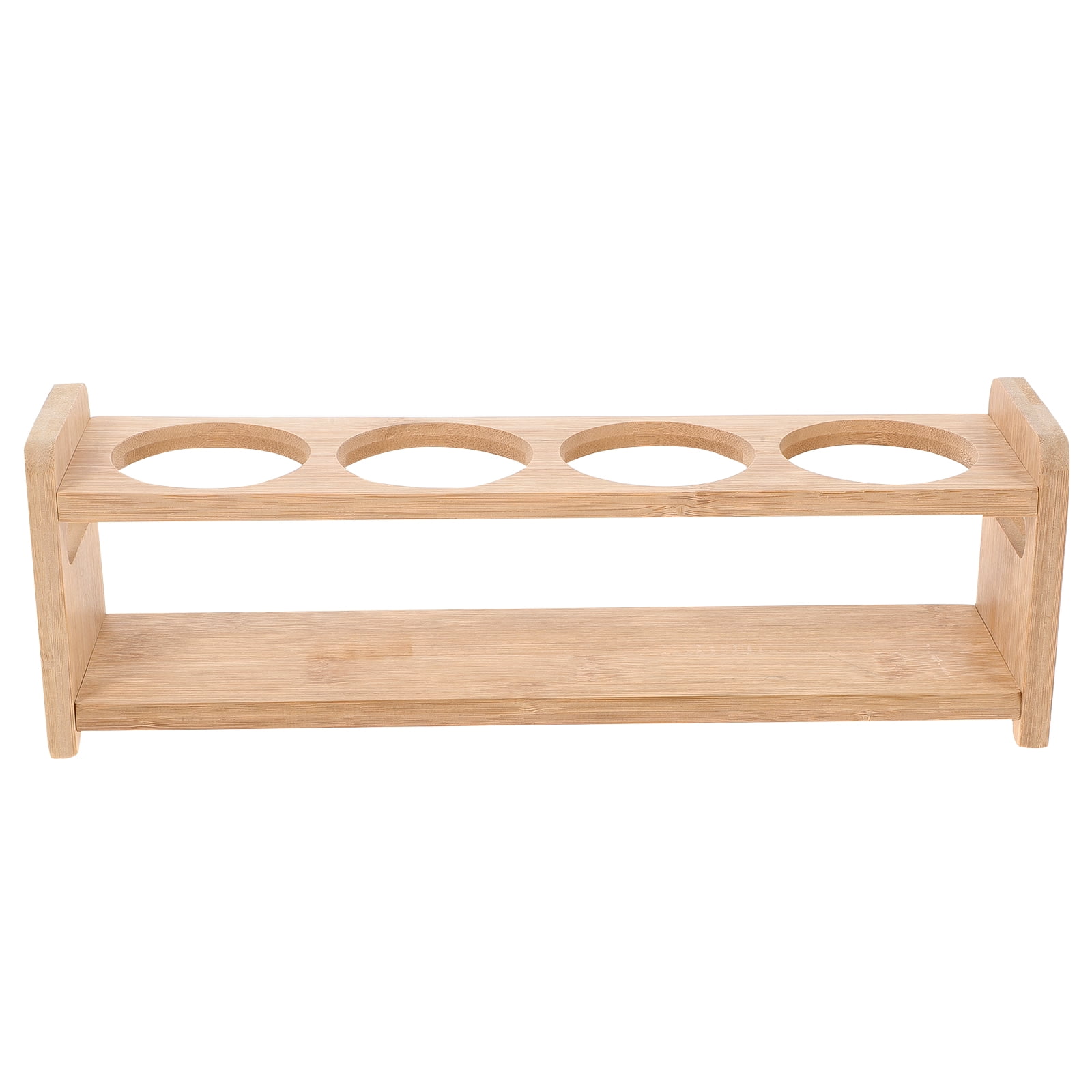 Jar Storage Rack Wooden Shelf Seasoning Storage Rack Rack Bar Kitchen ...