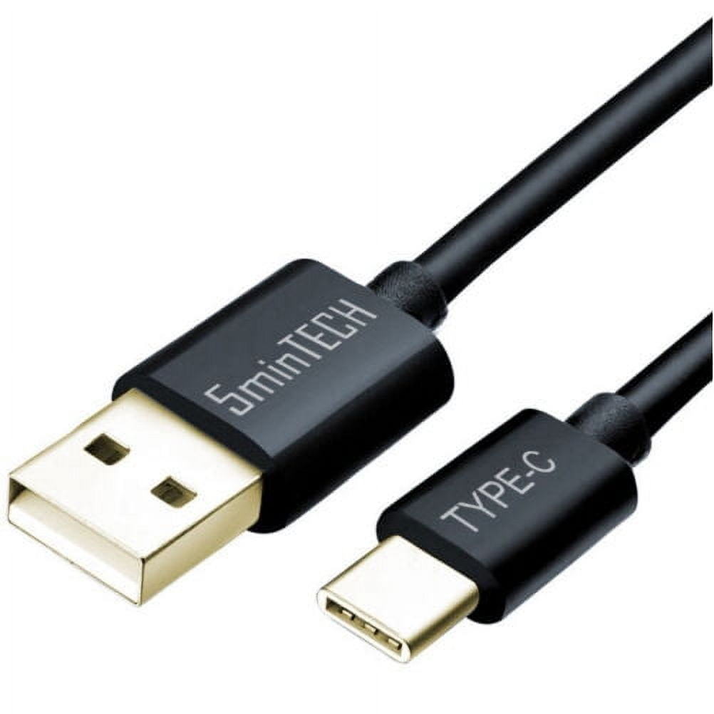 Jar Sys PB-USBC-1F-BLACK 4-PACK OF FOOT LONG, BLACK USB-C MALE TO USB-C ...