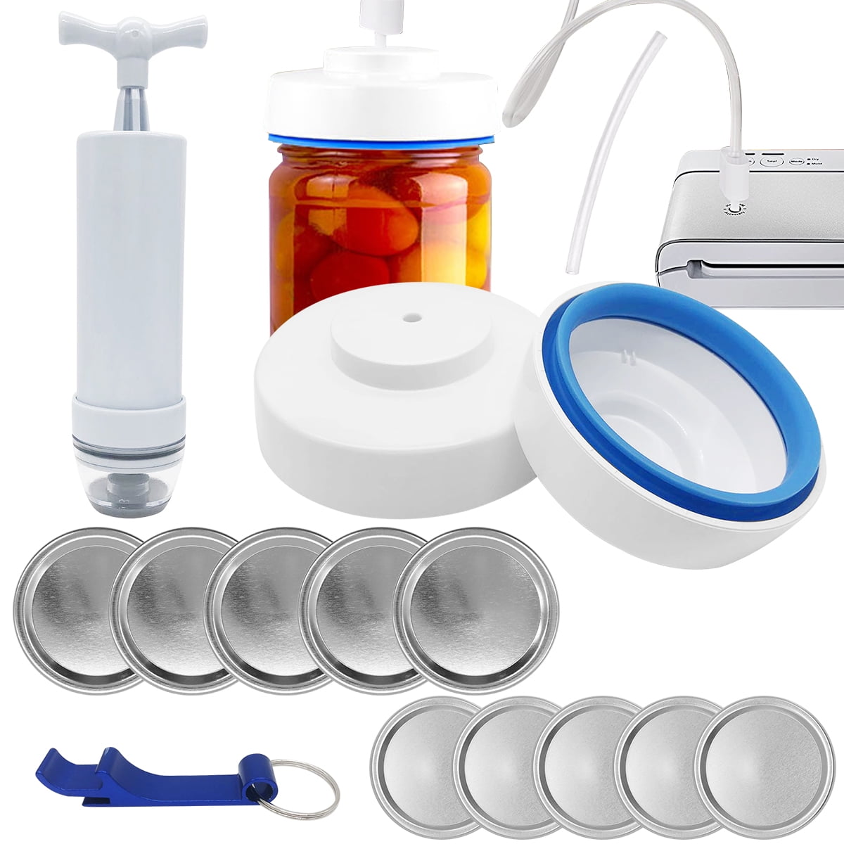 Jar Vacuum Sealer for Mason Jars and Accessory Hose Compatible with ...
