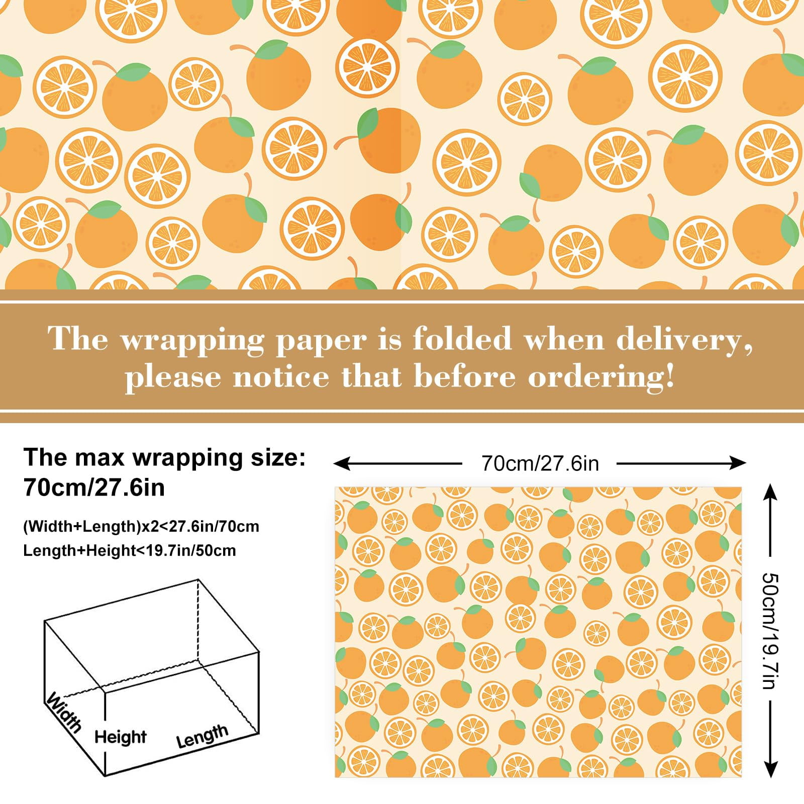 JarThenaAMCS 12 Sheet Fruit Wrapping Paper Strawberry H2FSDLemon Gift ...