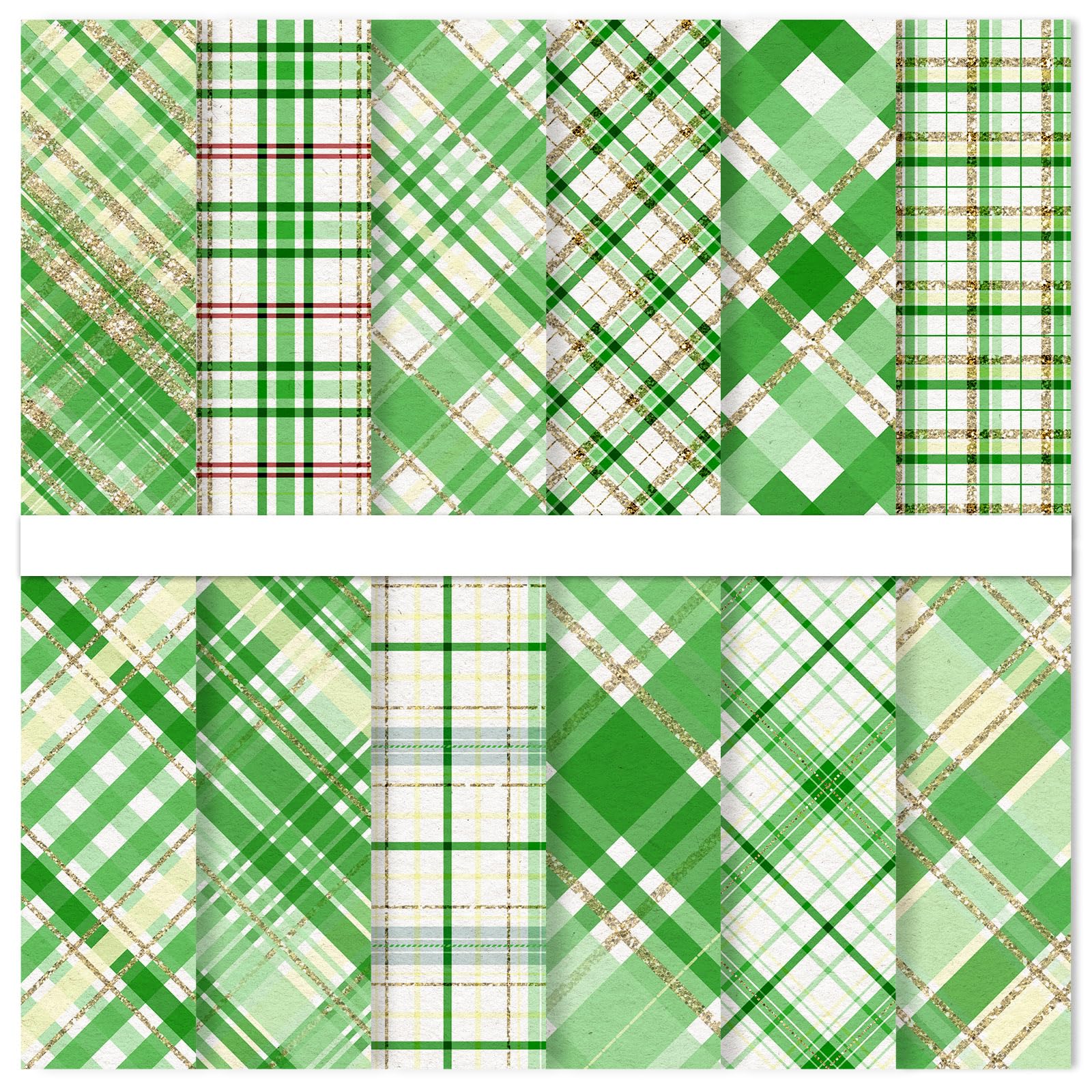 JarThenaAMCS 24 Sheet St. YPF5 Patrick's Day Pattern Paper Scrapbook ...