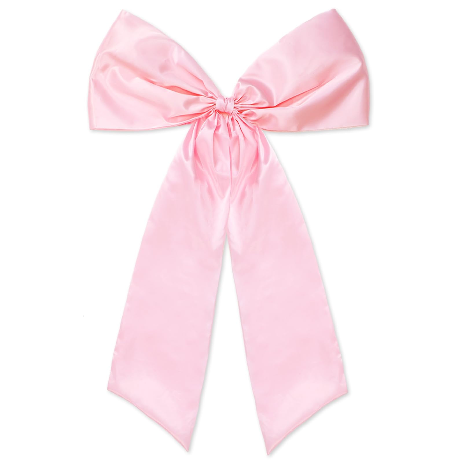 JarThenaAMCS Big PinkEGSC Bow Birthday Decorations Large Satin Bow ...