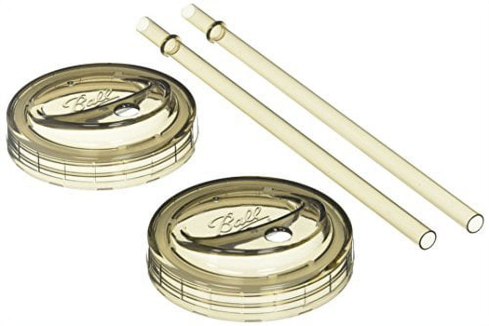 Jarden Sip N Straw Lids, Plain - Walmart.com