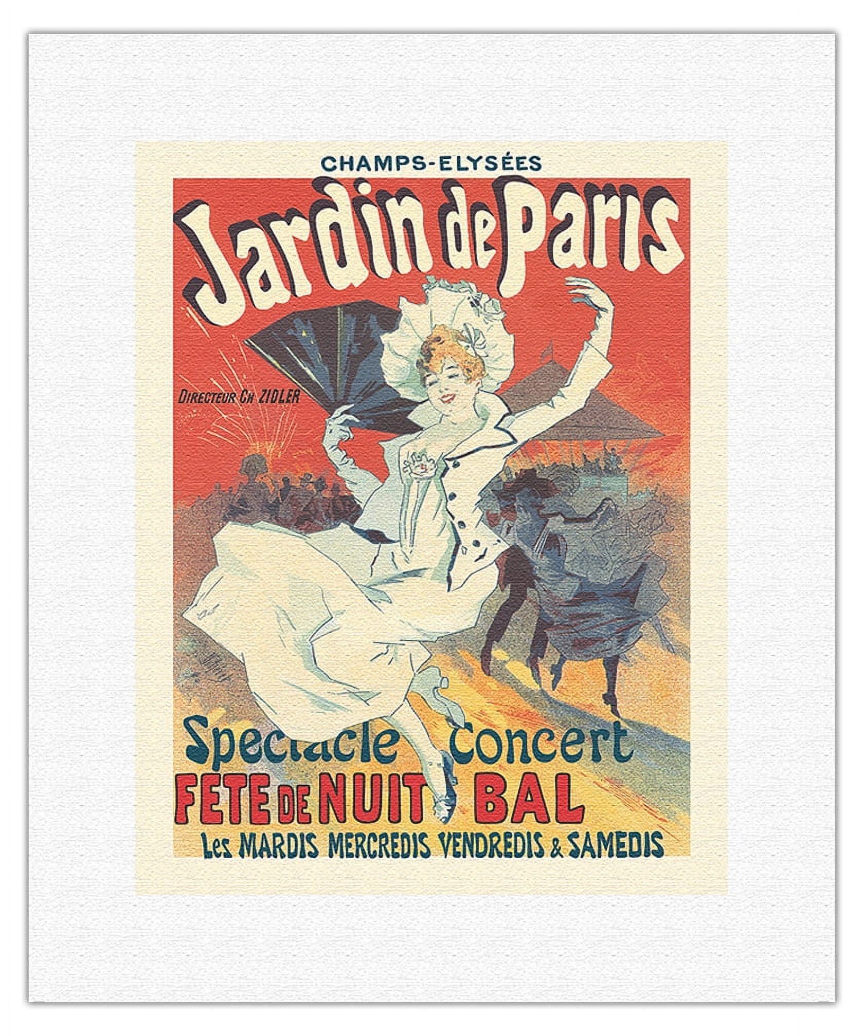 Jardin De Paris - French Music Festival (Spectacle Fête De Nuit Bal ...