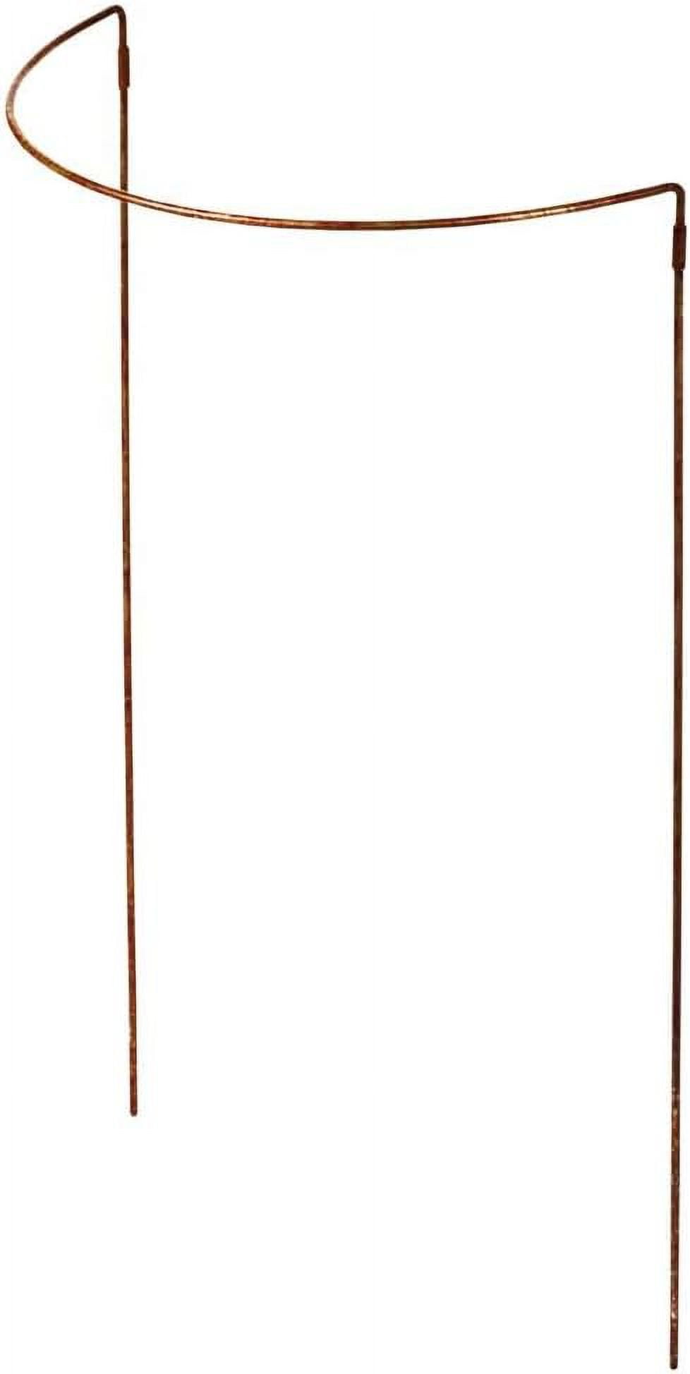 Jardin Half Round Metal Garden Plant Stakes | Sturdy Powder Coated ...