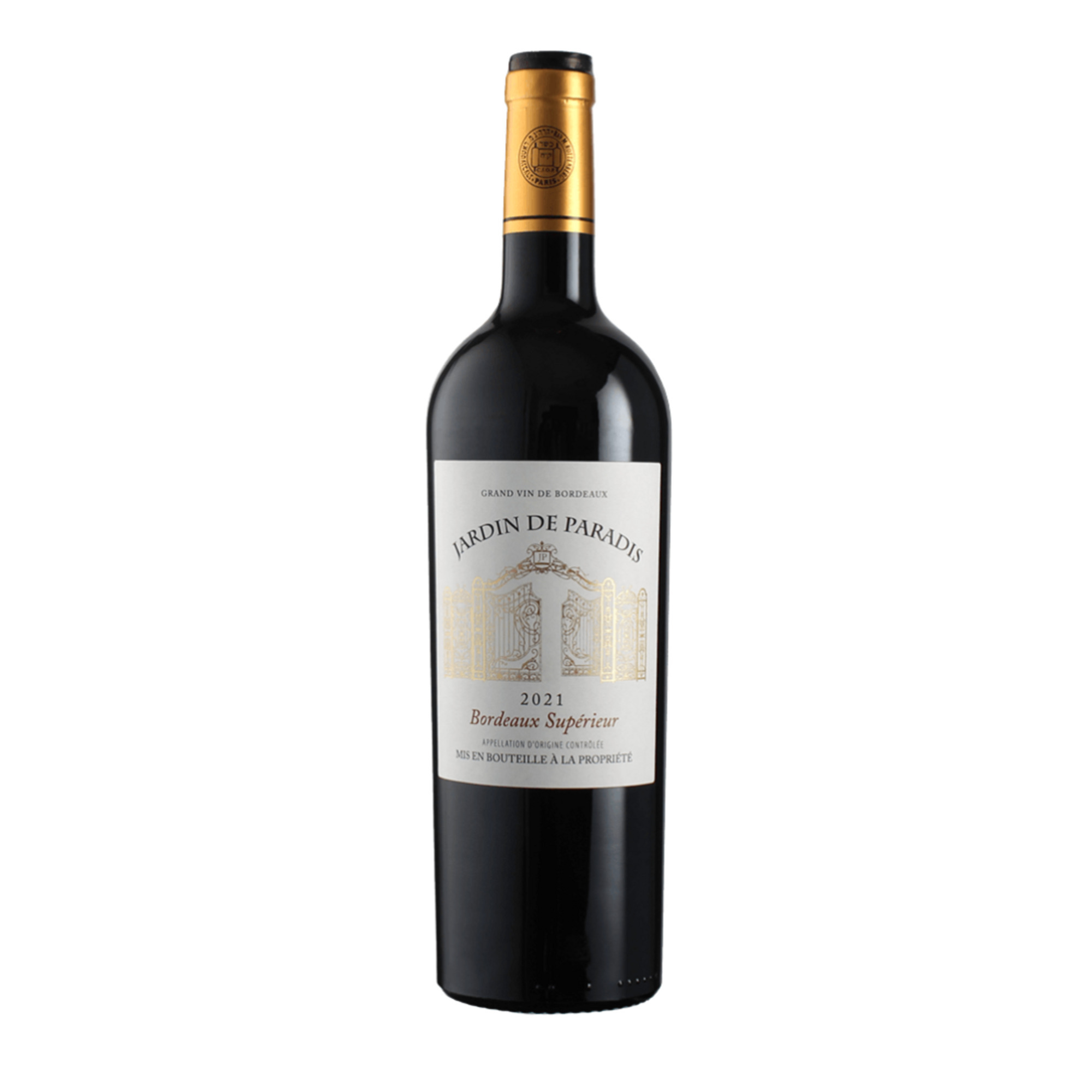 Jardin de Paradis Superieur 2021 Dry Red Blend Wines Bordeaux, 750 ml ...