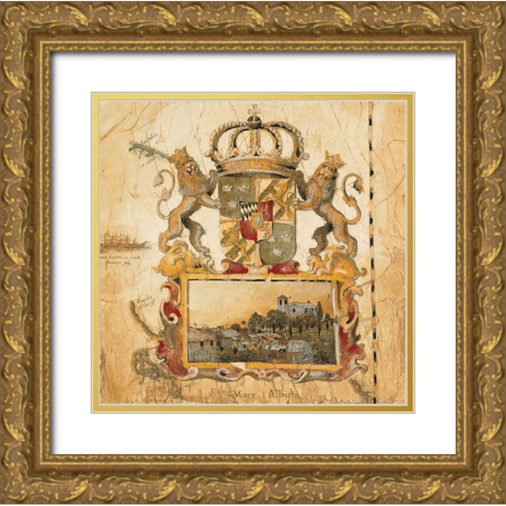 Jardine, Liz 26x26 Gold Ornate Wood Framed with Double Matting Museum Art Print Titled - Terra ...