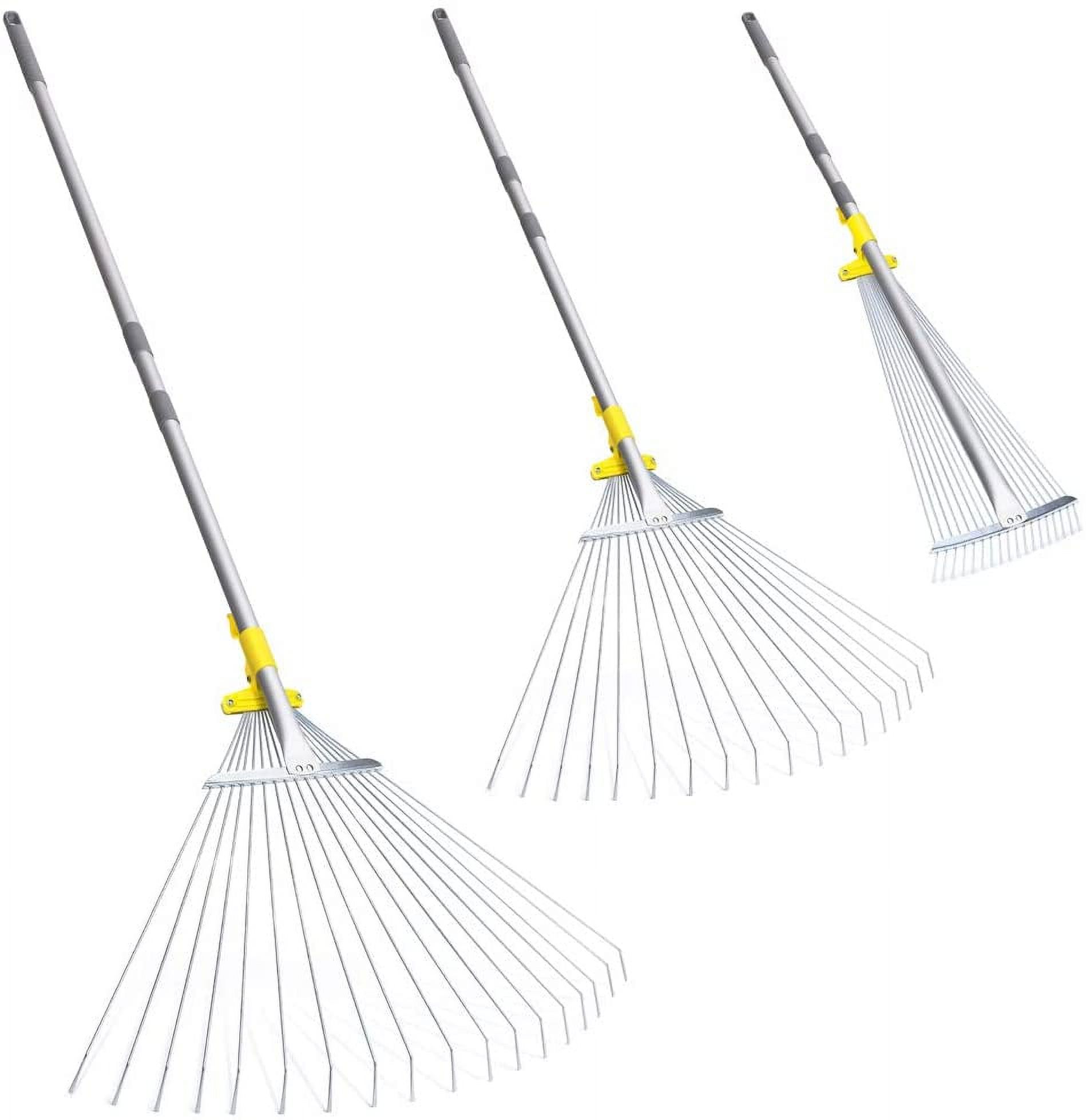 Flexrake 1A 19" Flex Steel Leaf Rake - Walmart.com