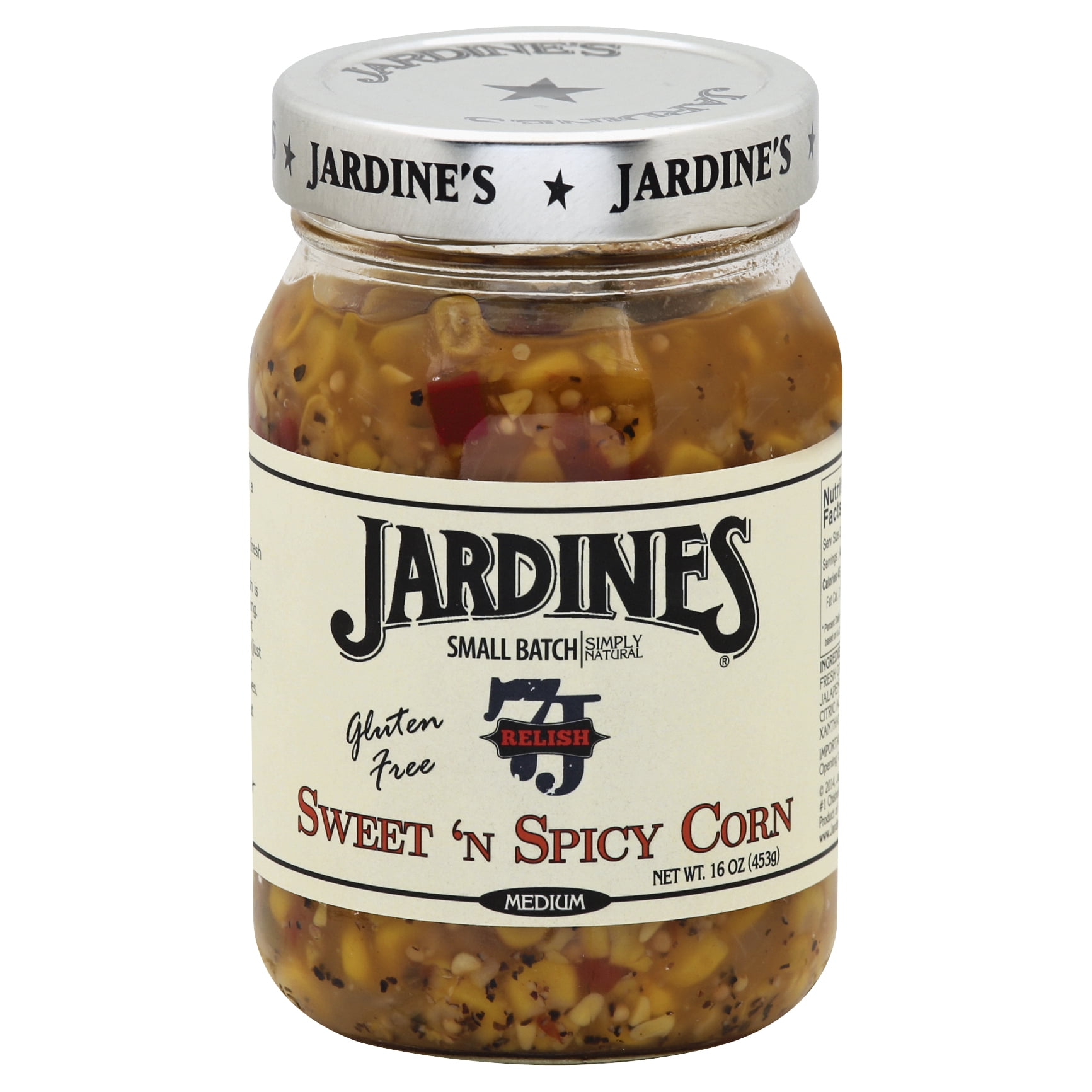 Jardines Sweet & Spicy Salsa Corn Relish 16 oz (Pack Of 6) - Walmart.com