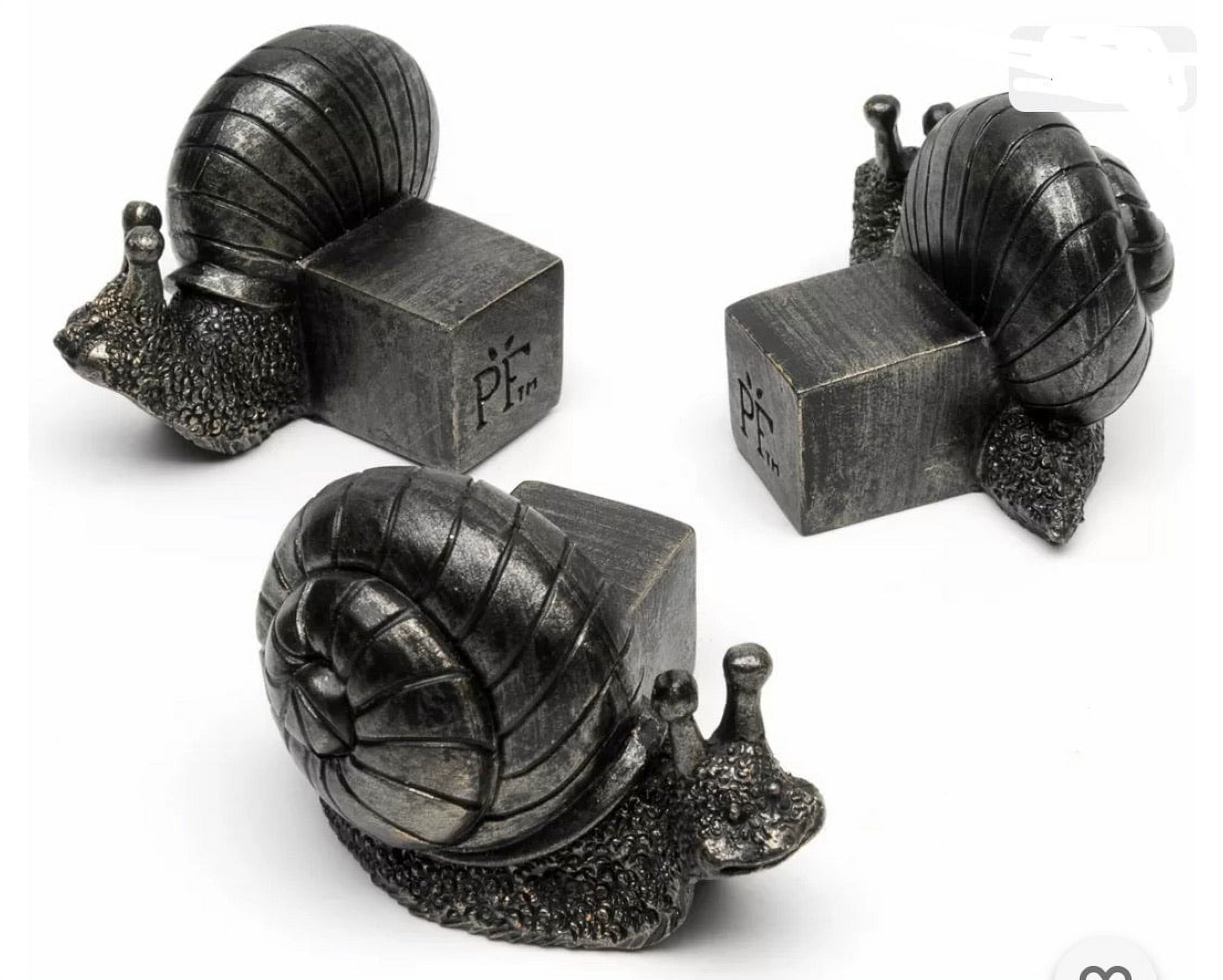 Jardinopia Potty Feet Snail Figures Planter Riser - Handmade Yard Art ...