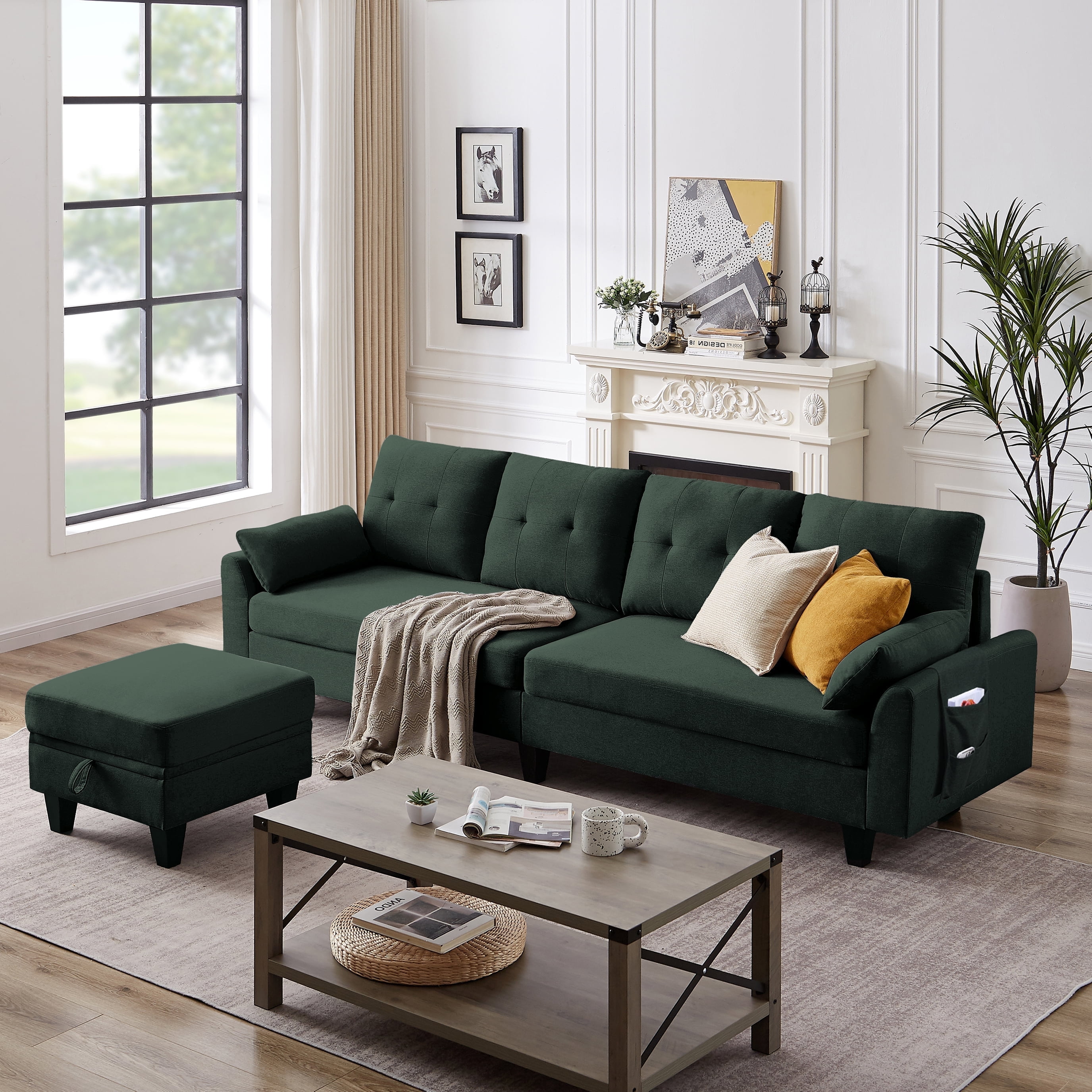 Sofa with settee store