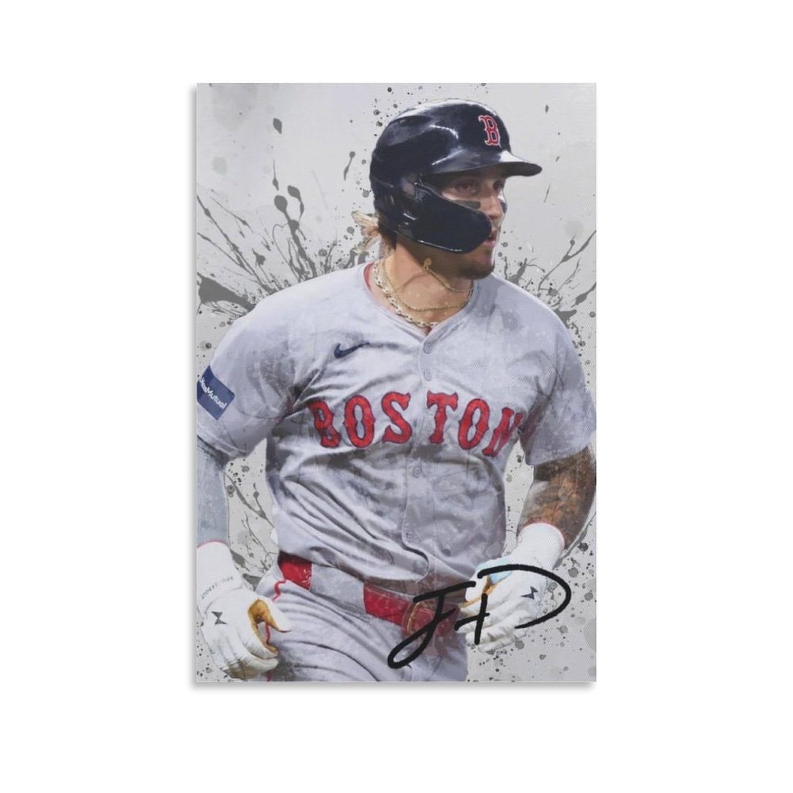 Jarren Duran Canvas Poster Posters Wall Art Painting Canvas Gift Living ...