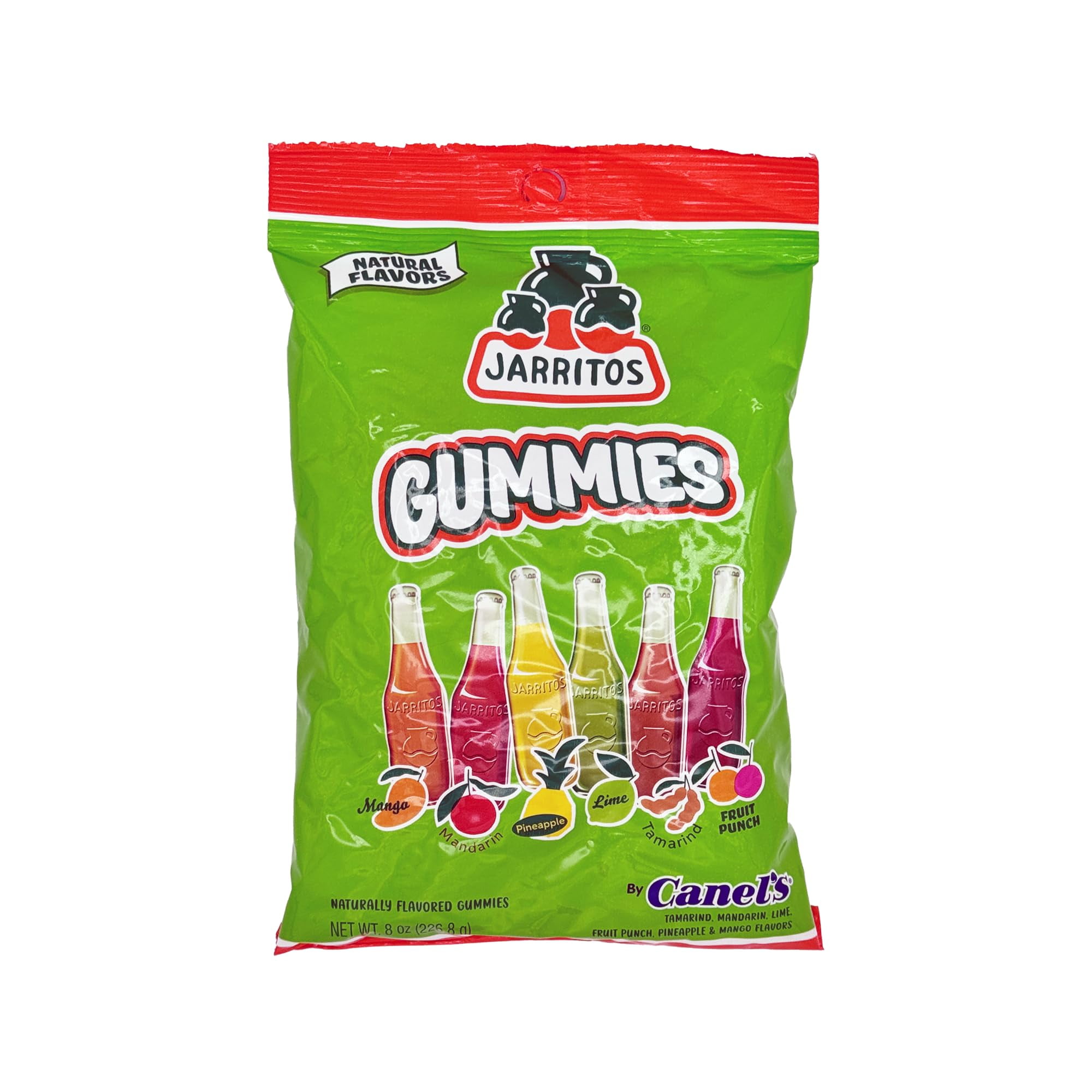 Jarritos Gummies - Sour DMF15 or Sweet Naturally Flavored Gummy Candy ...