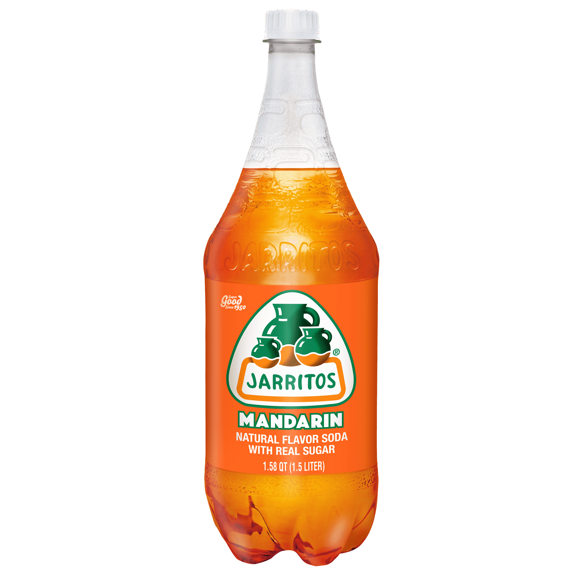 Jarritos Mandarin Soda, 1.5 Liter Bottle (Pack of 4) - Walmart.com