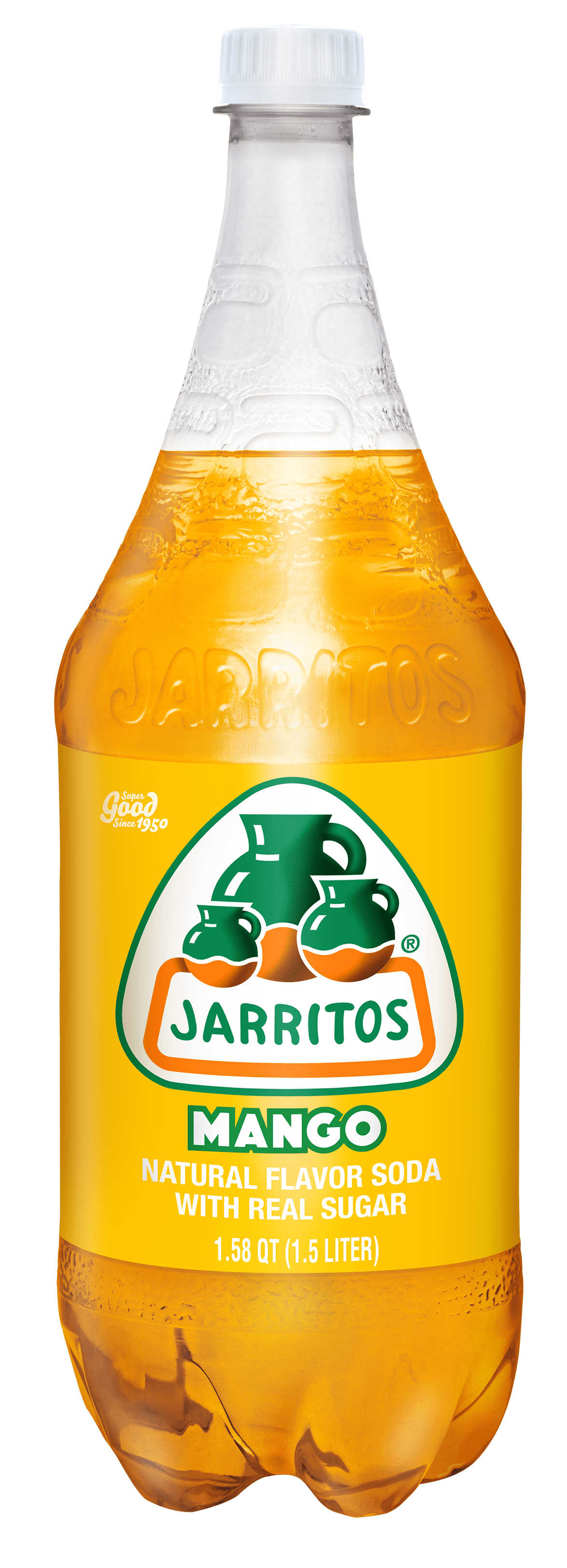 Jarritos Mango Soda Soft Drink, Bottled Mexican Flavor, 1.5 Liter, 1 ...