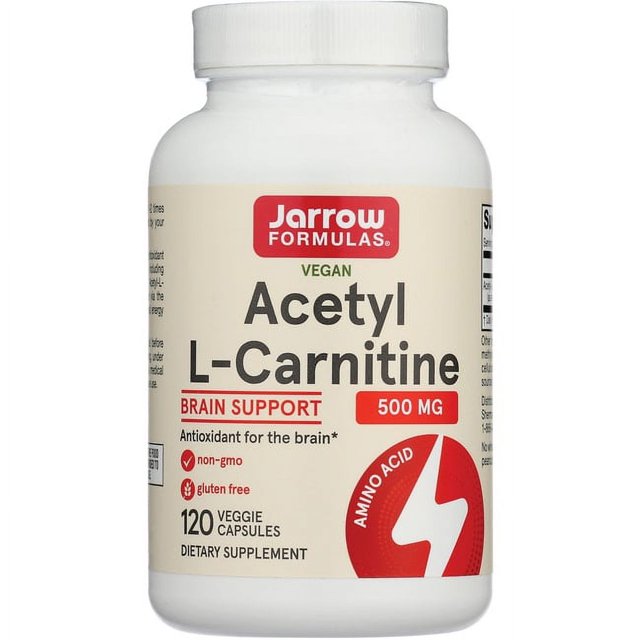 Jarrow Formulas Amino Acid L-Carnitine Supplement, 500mg, Antioxidant ...