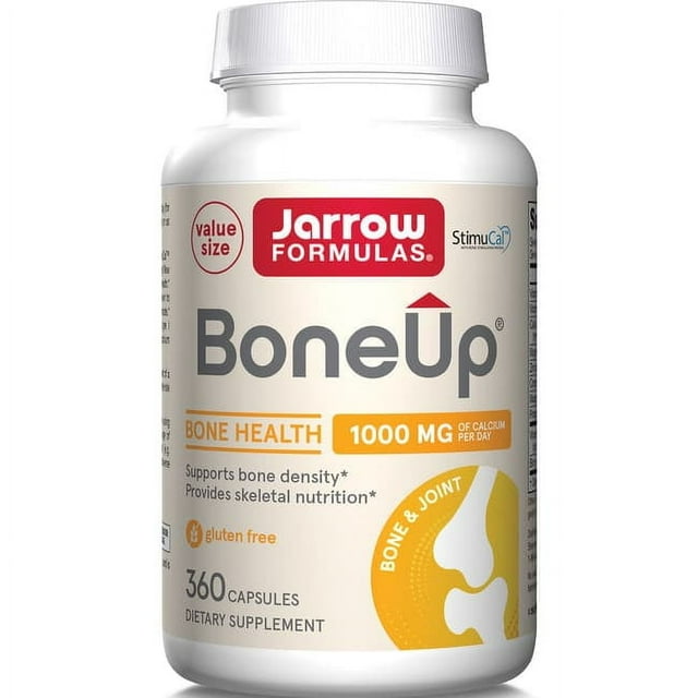 Jarrow Formulas Boneup Supplement, Bone Health Support, 360 Capsules ...