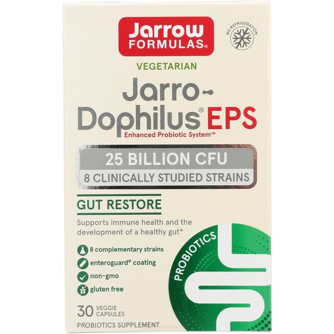 Jarrow Formulas - Jarro-Dophilus EPS Enhanced Probiotic System - 30 ...