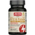 Jarrow Formulas: Methyl B-12, Folate, P-5-P Lozenges, Brain Health ...