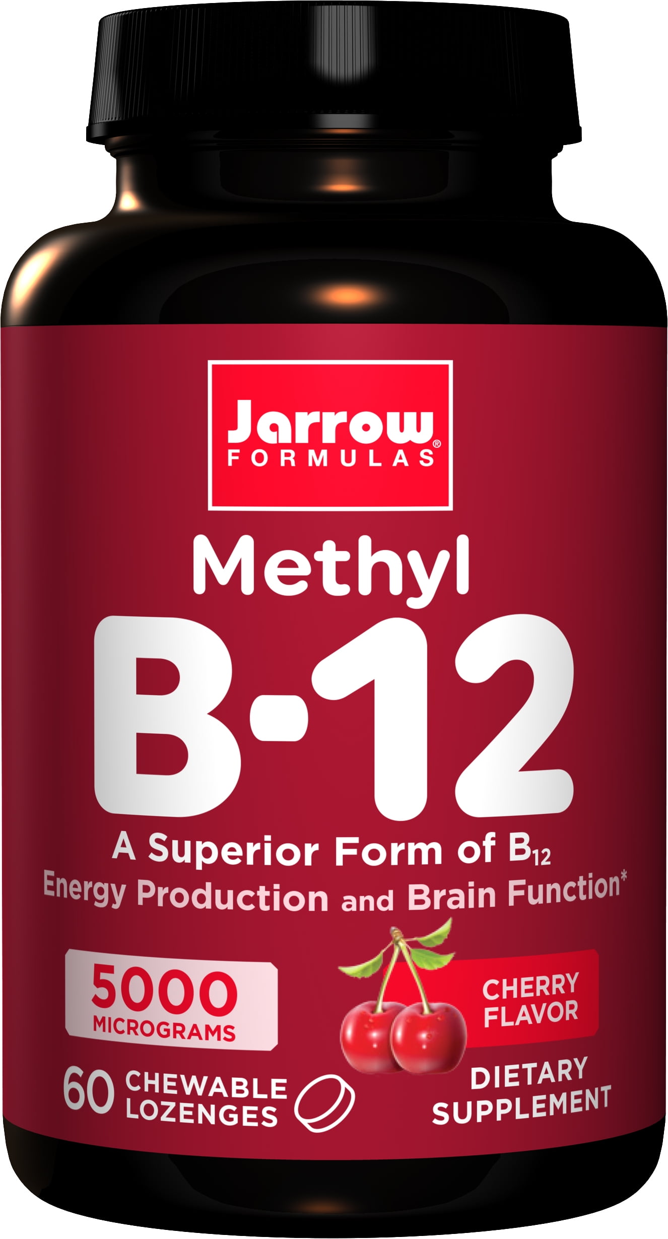 Jarrow Formulas Methyl B12 5000 mcg, Supports Brain Cells & Better ...