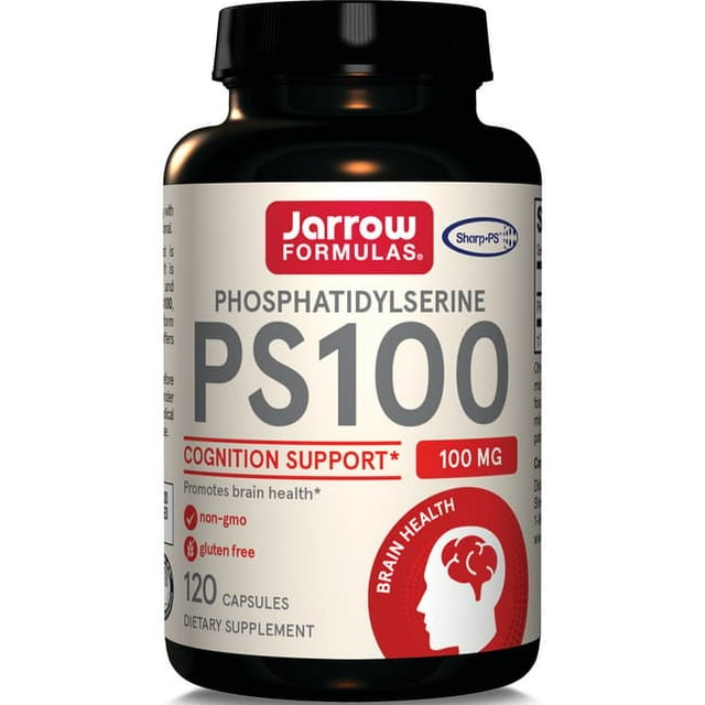 Jarrow Formulas PS100, 100mg Phosphatidylserine Capsules, Promotes ...