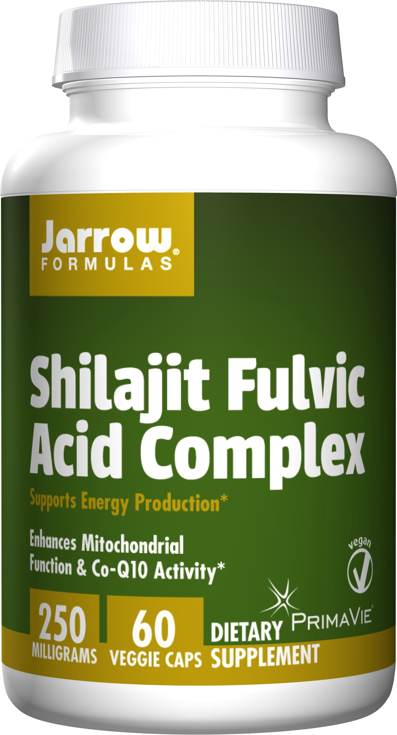 Jarrow Formulas Shilajit Fulvic Acid Complex 250 Mg, Supports Energy ...