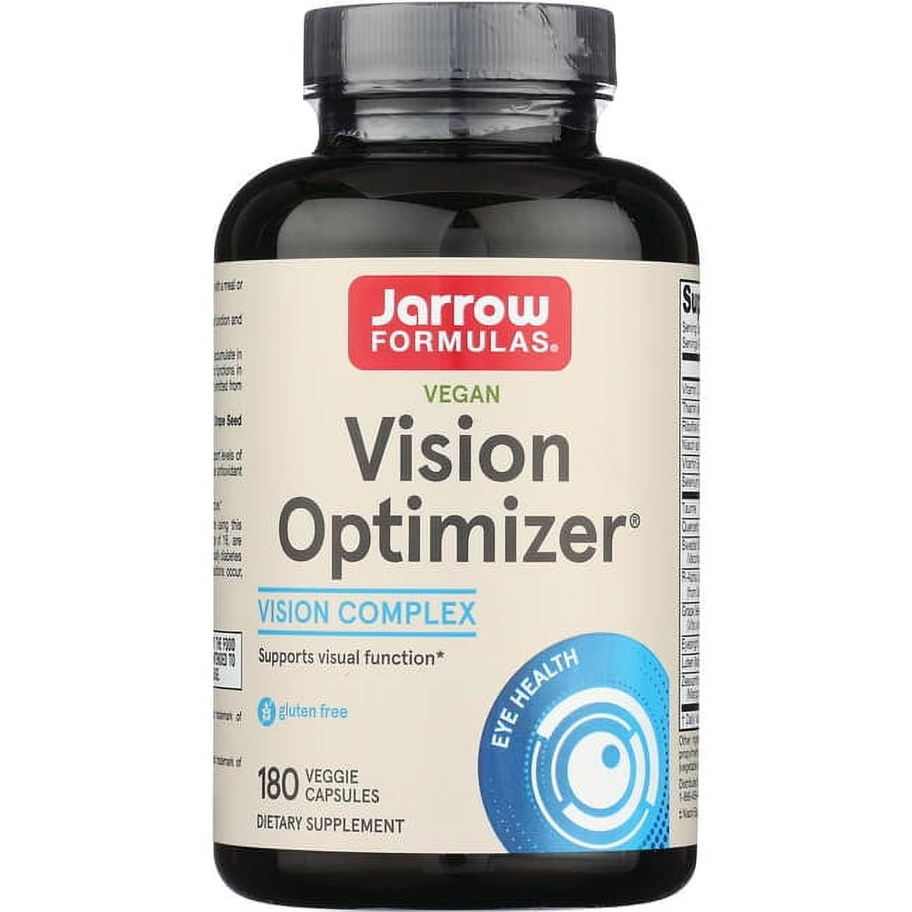 Jarrow Formulas Vision Optimizer, Eye Health, Supports Visual Function ...
