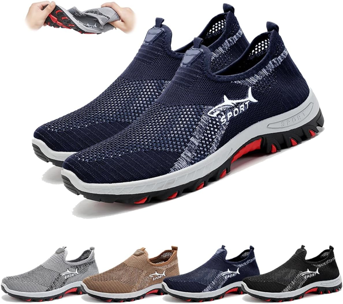 Jarv Cooling Comfort Sneaker, Atlacoast Mens Sneakers, Soft Bottom ...