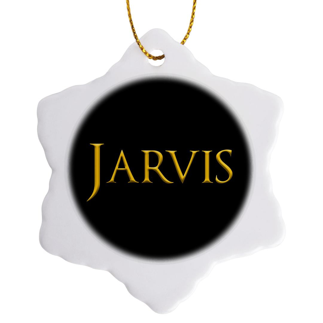 Jarvis Classic Baby Boy Name In The Usa. An Elegant Amulet Gift, 3 inch ...