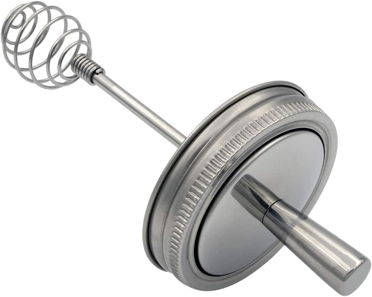 Jarware Stainless Steel Dipper with Rust Proof Band for Regular Mouth ...