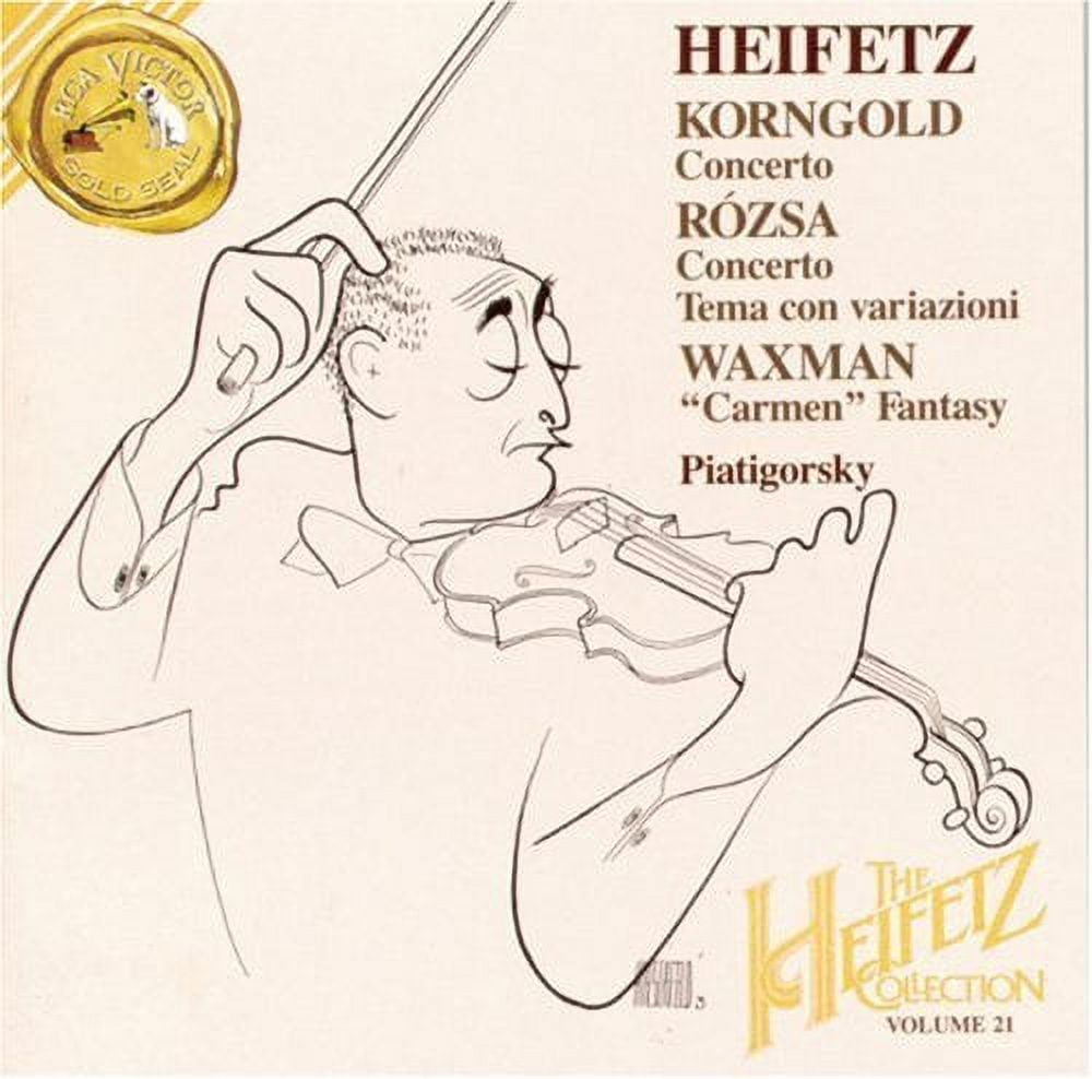 Jascha Heifetz - Concertos 21 - Music & Performance - CD - Walmart.com
