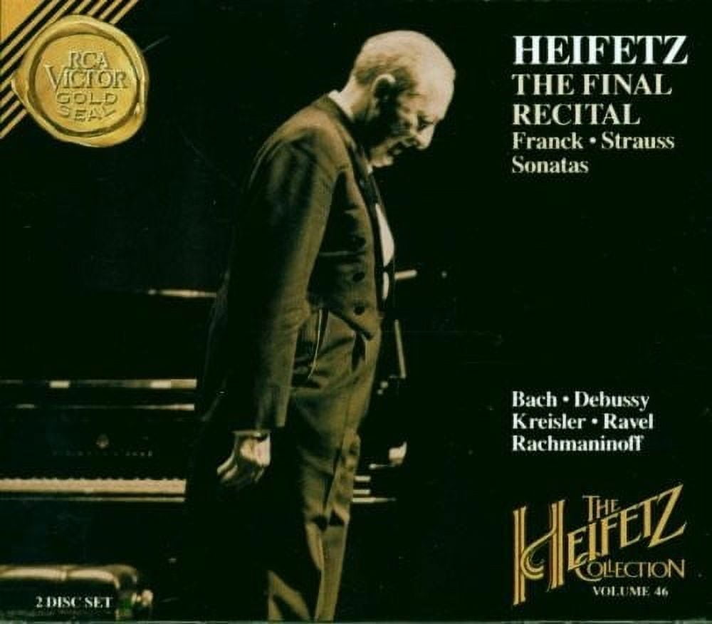 Jascha Heifetz - Heifetz Collection Vol 46 - Music & Performance - CD ...