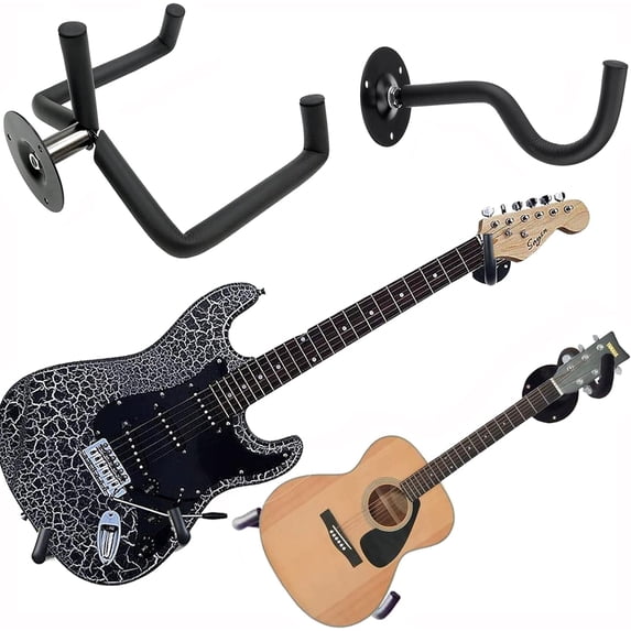Jashem Guitar Wall Mount Acoustic Electric Classical Guitar, Ukulele ...