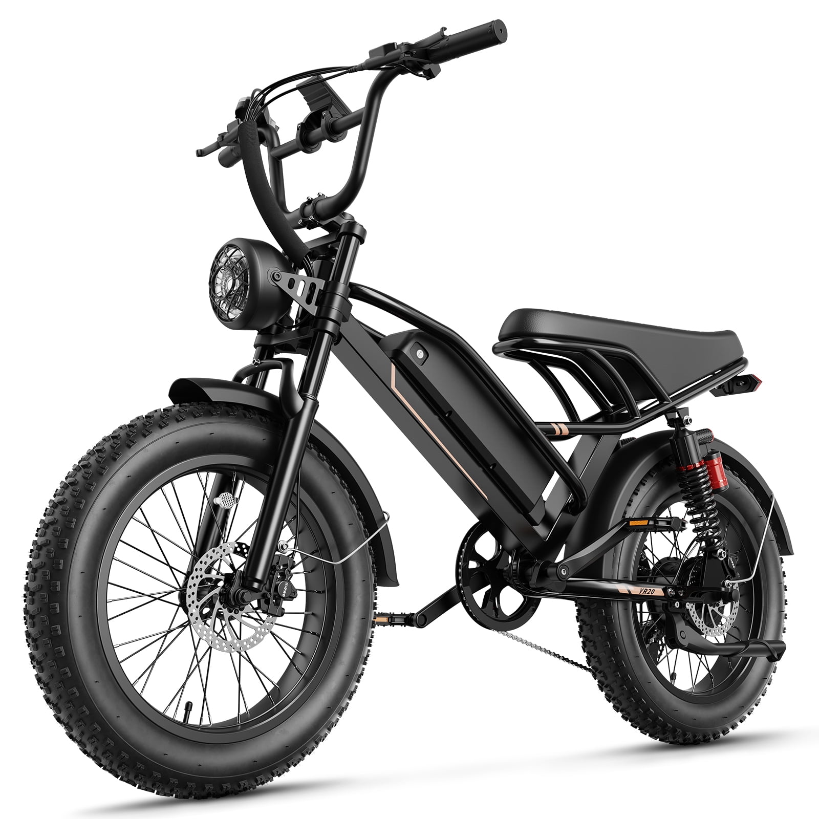 Jasion YR20 1000W Electric Bike for Adults, 48V 20Ah Removable Battery ...