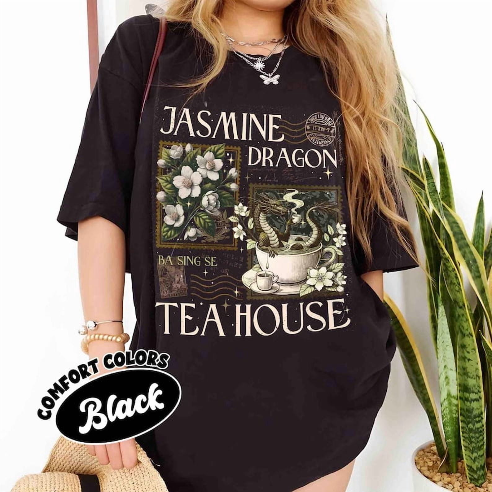 Jasmine Dragon Tea Shop Shirt, Uncle Iroh Shirt Gift, Anime Lover's ...